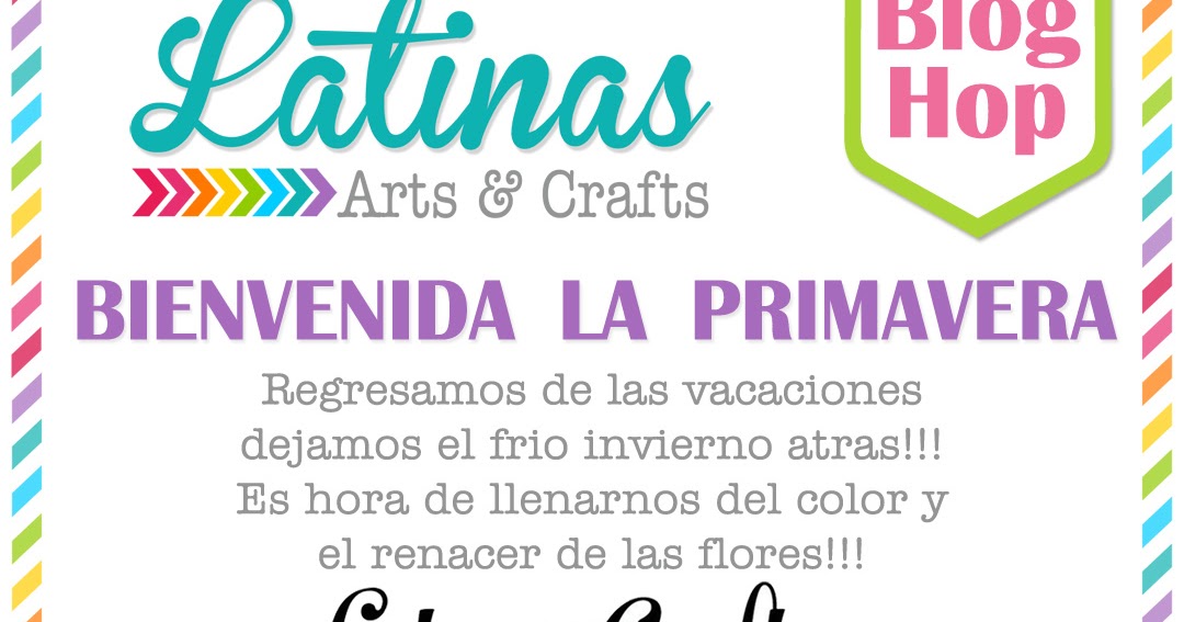 Hilda Designs: Blog Hop Bienvenida la Primavera en LA&C