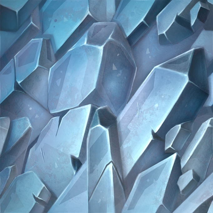 SivorakART: Crystal_texture_Diffuse, normal, Spec, 3D and Tiled