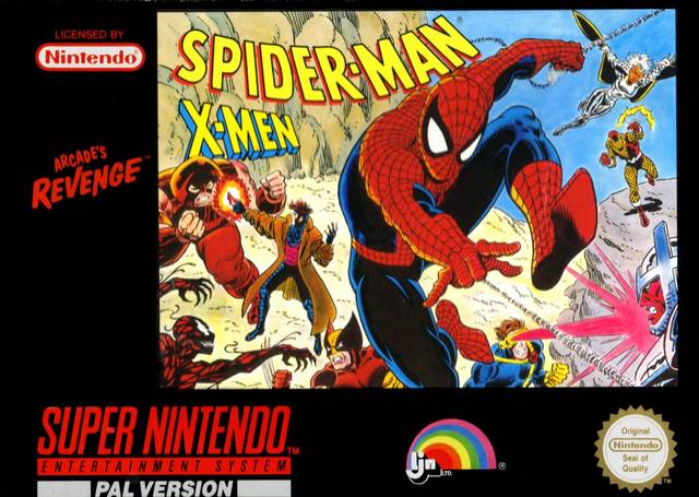 Mundo Retrogaming: Spider-Man and the X-Men in Arcade's Revenge (Super ...