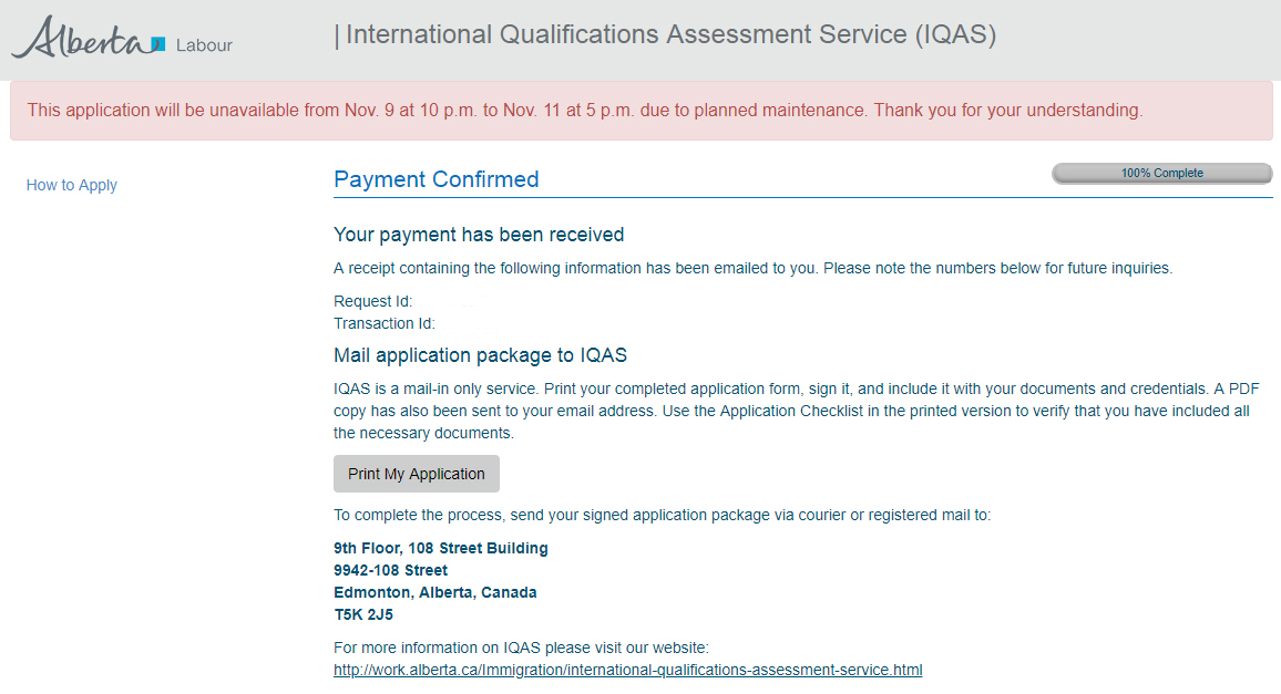 katepaquete: IQAS Application