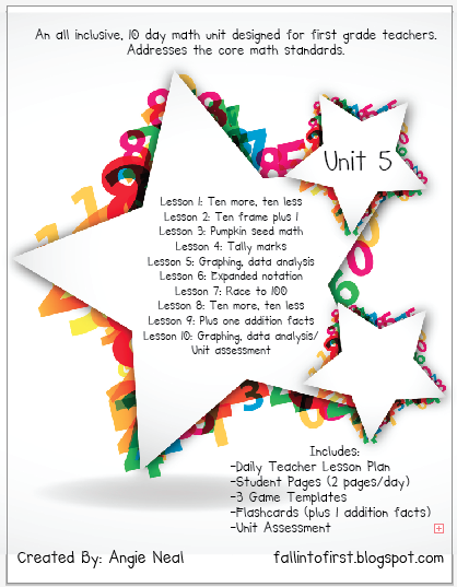 Fall Into First: Math CORE Standards