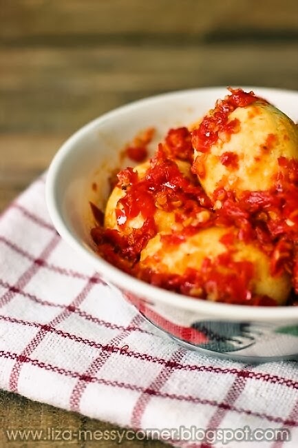 My life, my love, my food: Egg Balado / Hard Boiled Egg with Chili Sauce