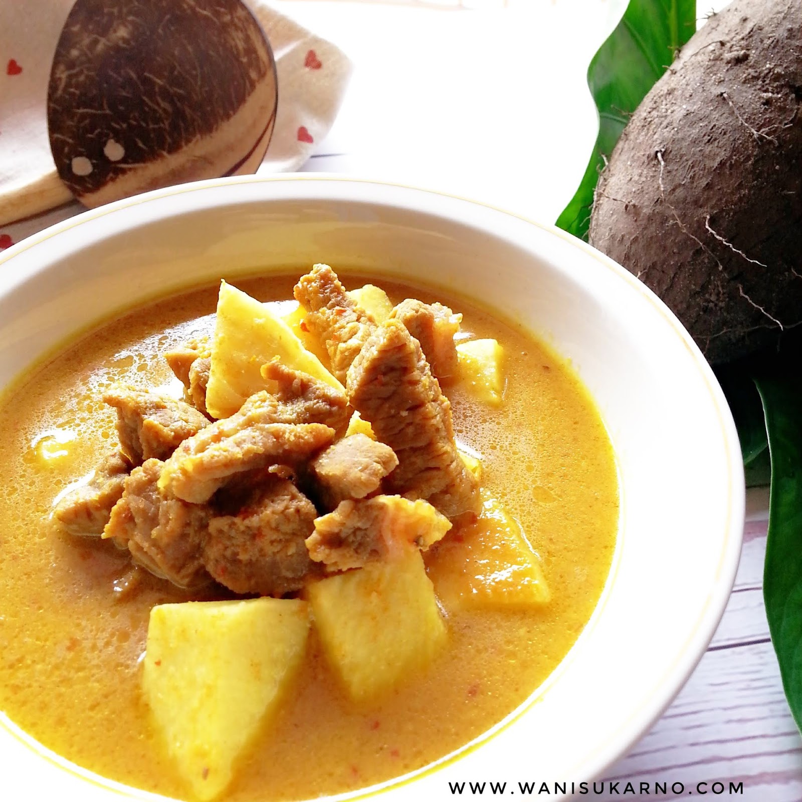 Resepi Gulai Daging Dengan Ubi Badak Dan Juga Tips untuk Elakkan Ubi ...