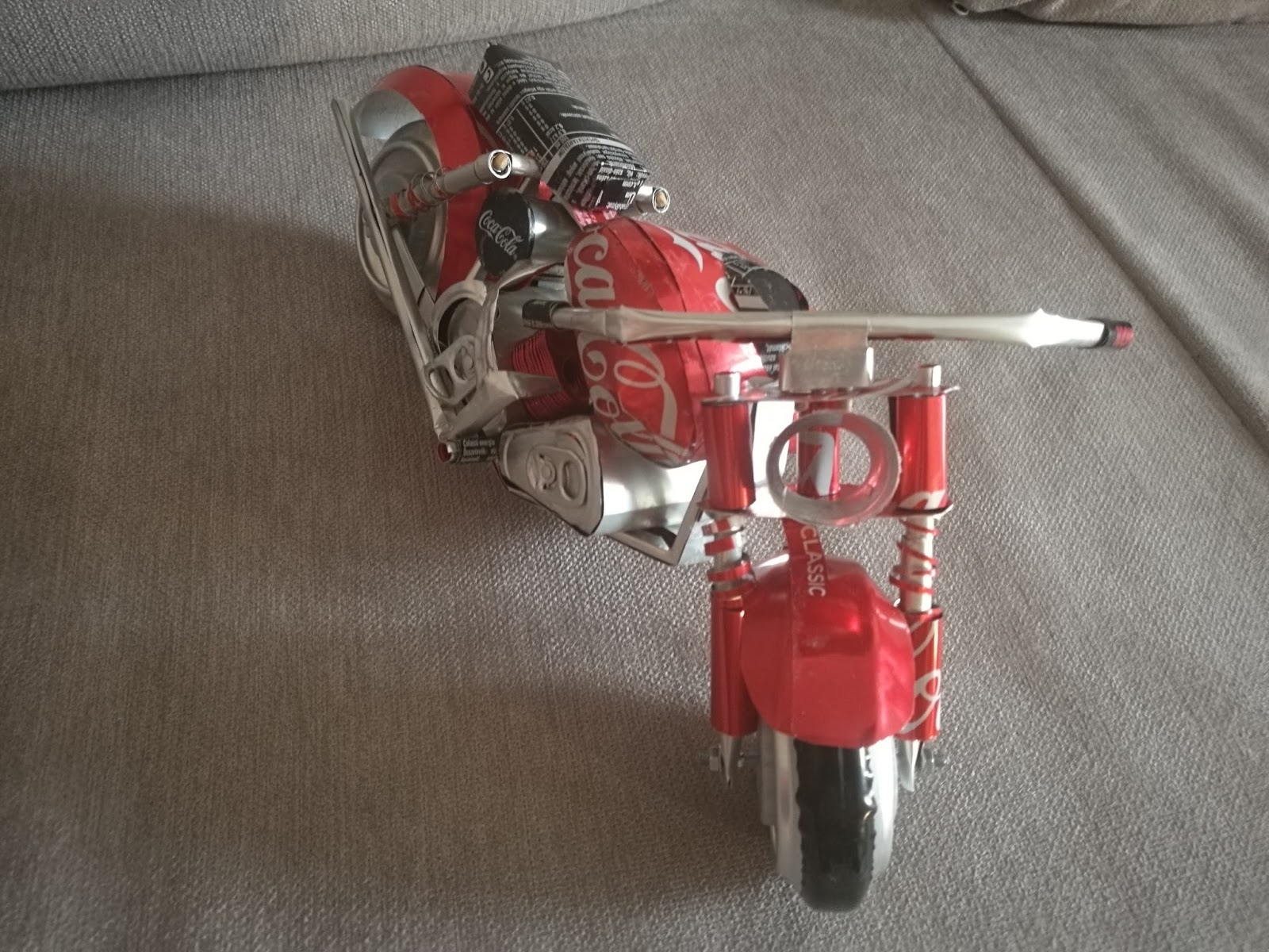 Coca-Cola motorcycle (soda can) ~ Vereckei Tibor rajzai