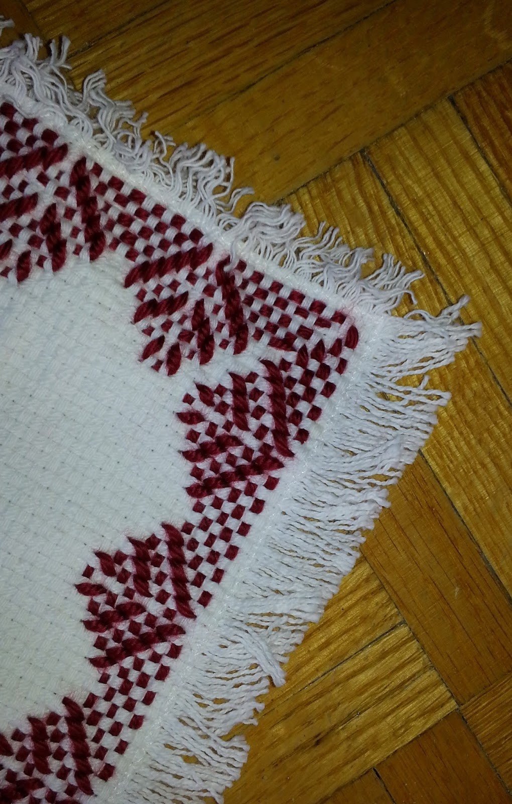 Swedish Weaving Club: Making a Border Design