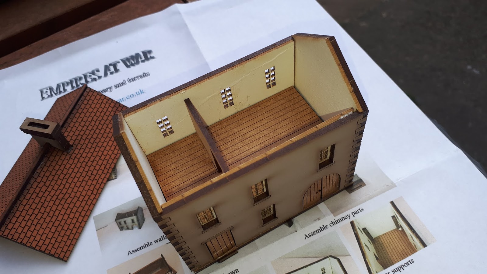 Scotty's Wargaming: 15mm MDF buildings