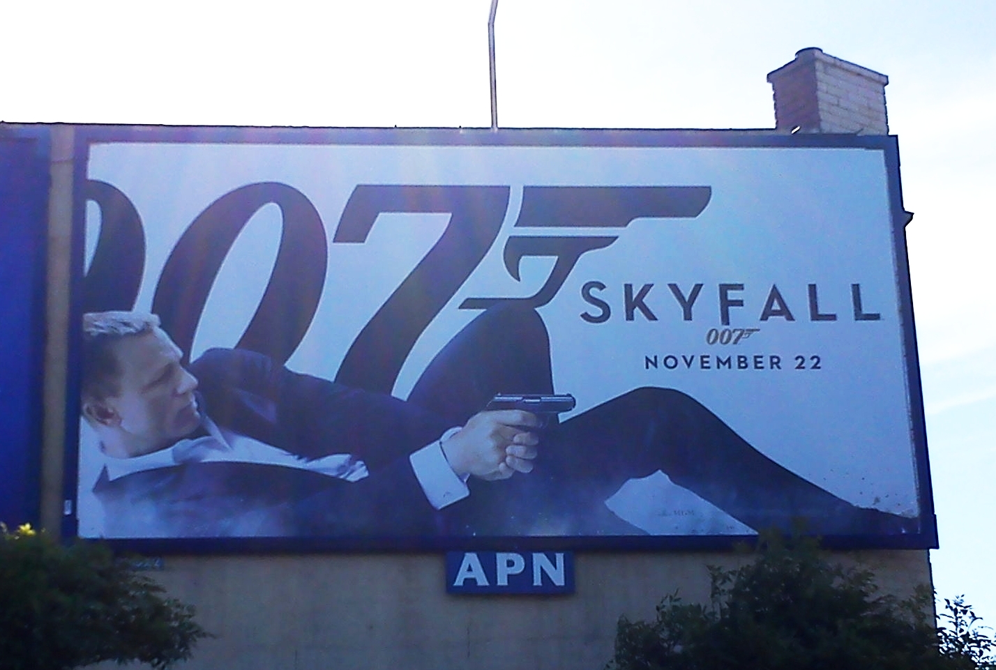 Collecting Piz Gloria: "Skyfall" Billboards Appearing Around The City