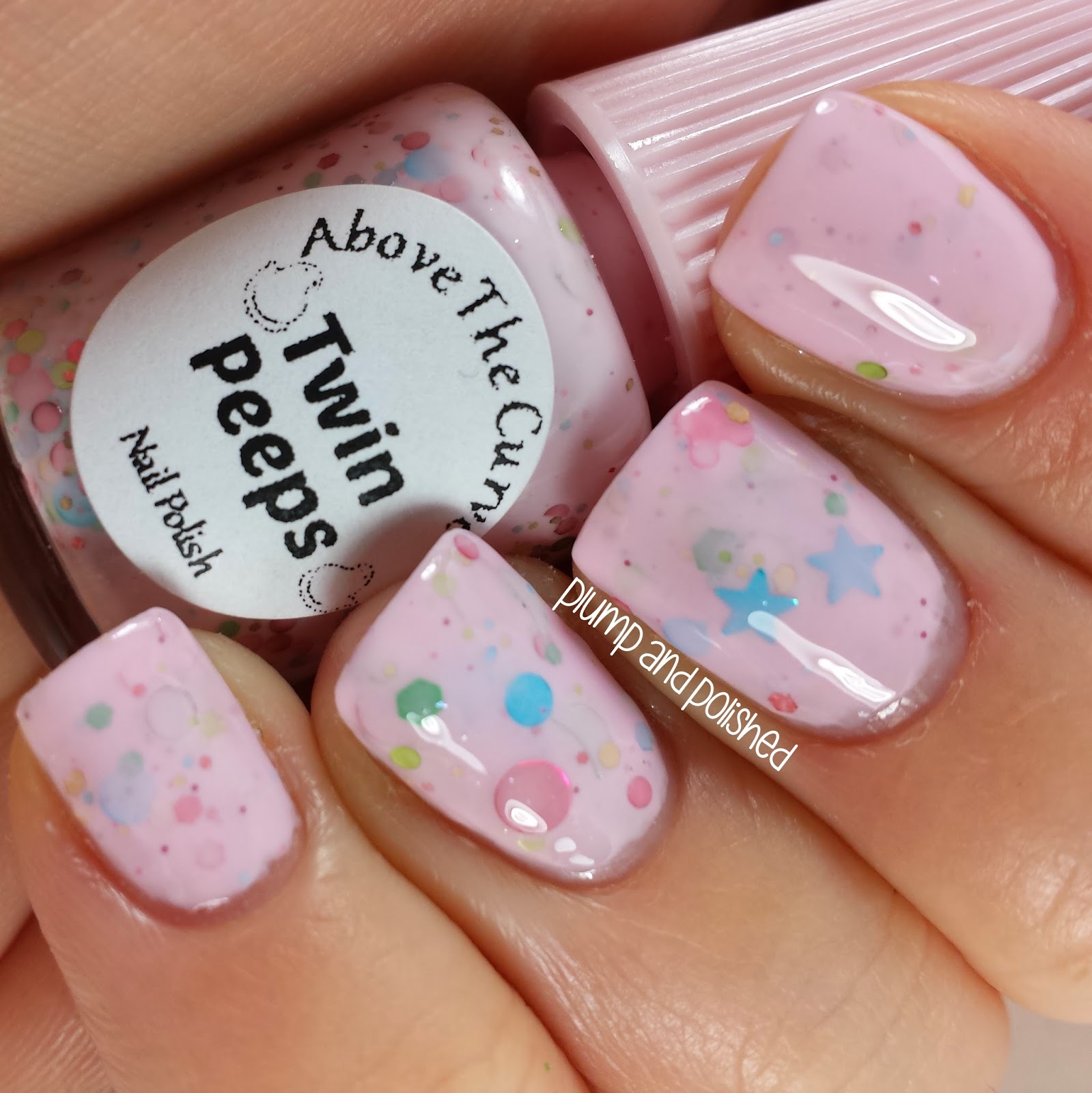Plump and Polished: Above the Curve - Power to the Polish Peeps Collection