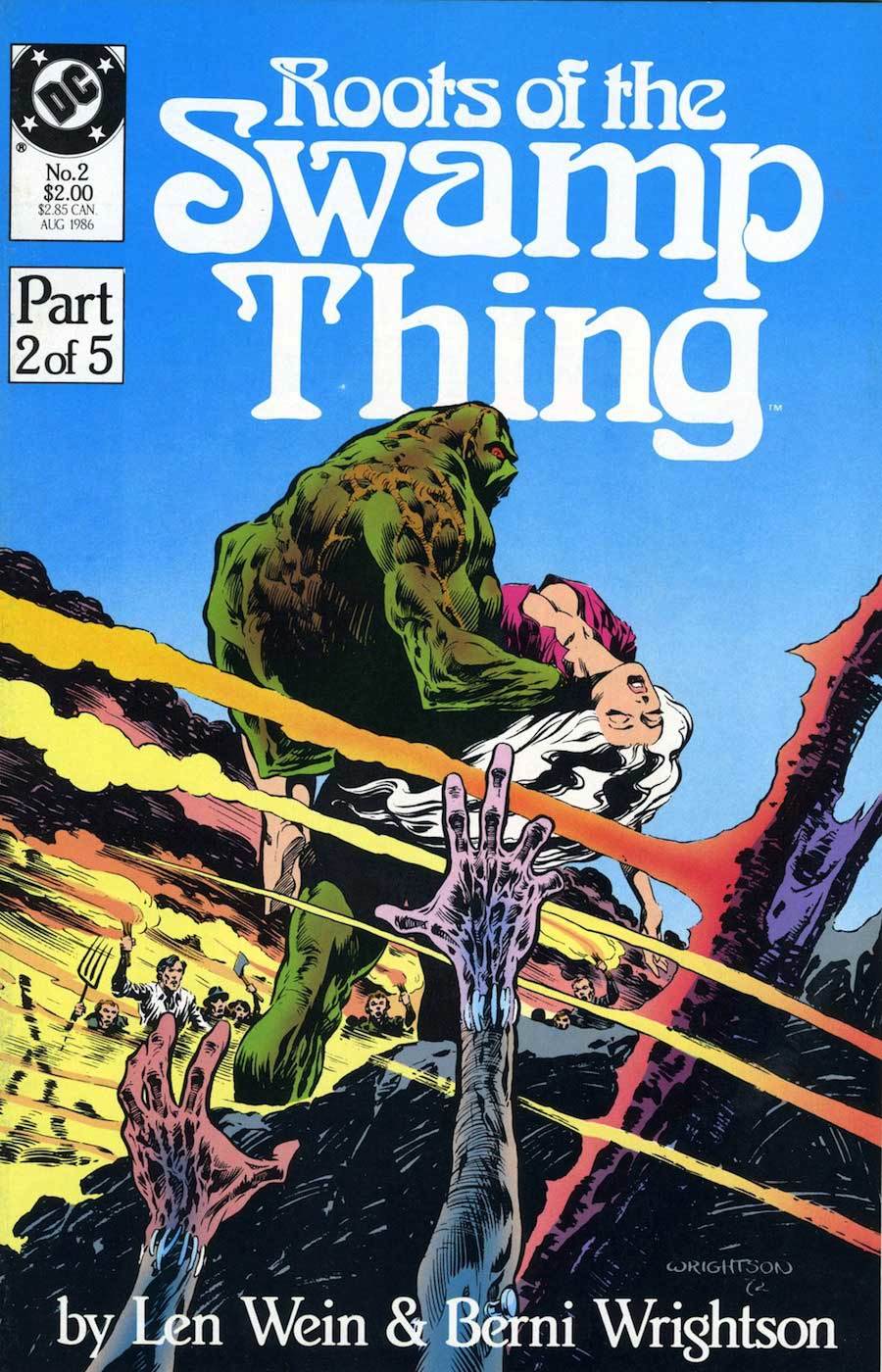 Cap'n's Comics: Swamp Thing VS Frankenstein by Berni Wrightson