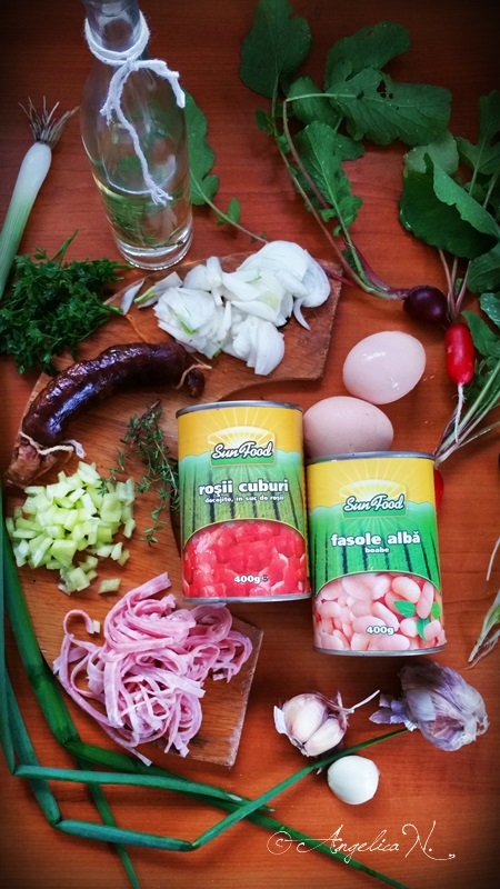 Angel's food: Mic dejun englezesc cu fasole, rosii, ochiuri moi si ...