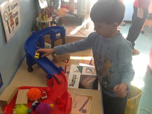 Cub Cadets Classroom News: Science Experimentation with ramps and pulleys