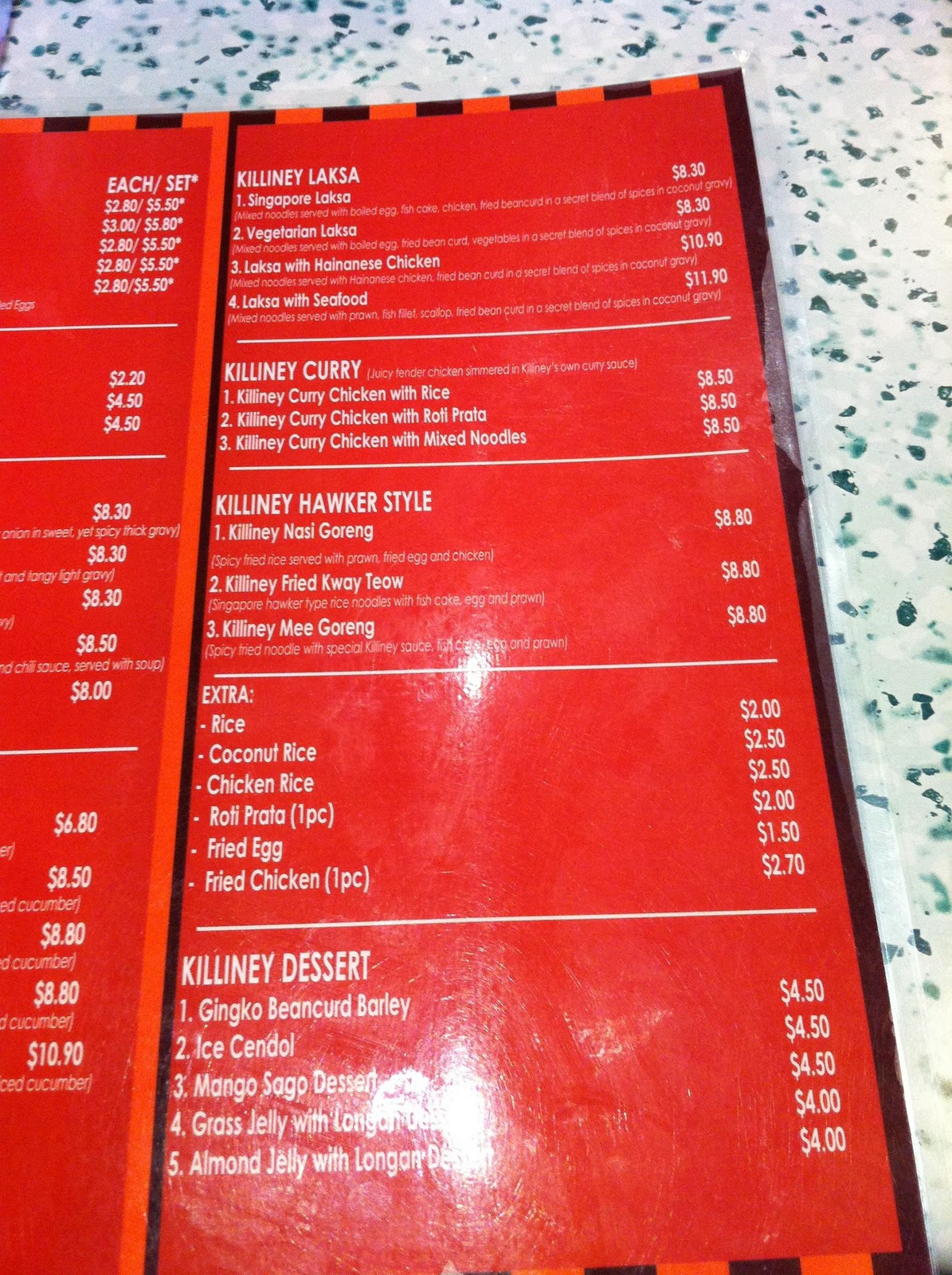 Killiney Kopitiam Melbourne