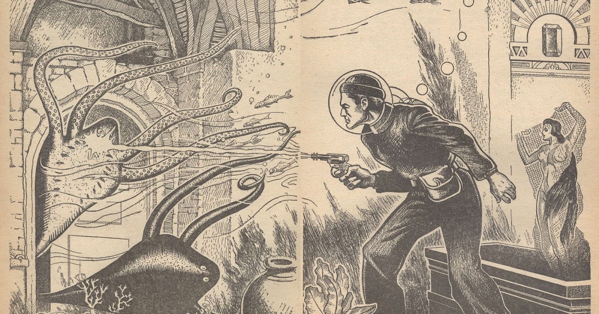 Pulp fiction illustration at its finest