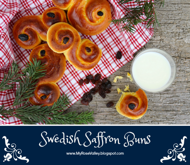 My Rose Valley: Swedish Saffron Buns
