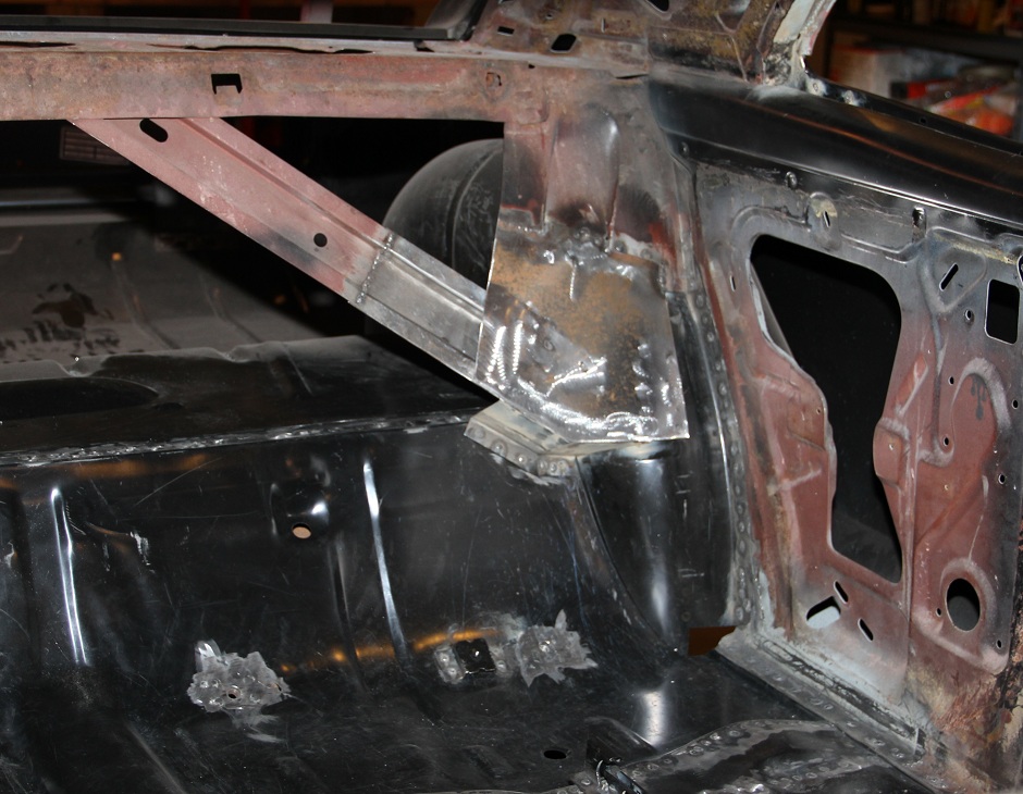 The making of Steve's 1966 Chevelle SS: More welding on the floor ...