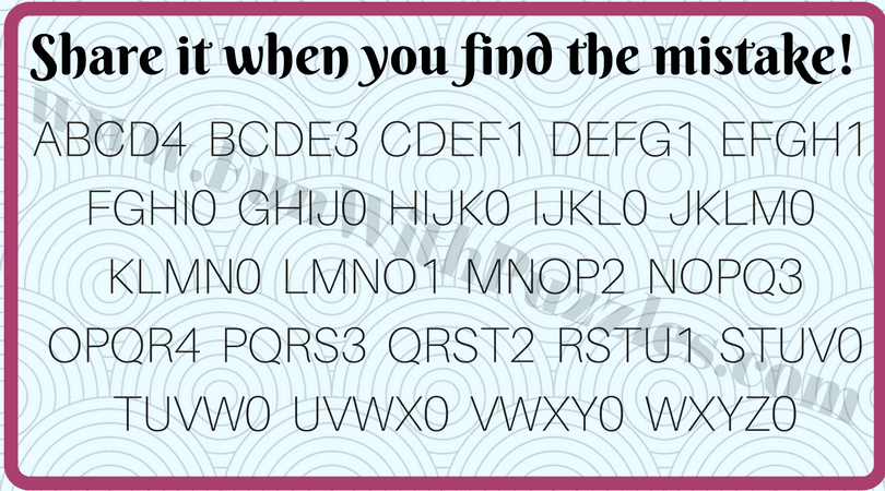 Can You Find the Mistake? Visual Puzzles to Test Your Brain
