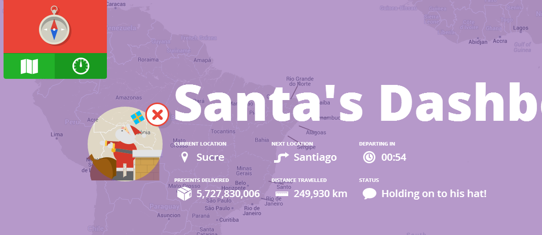 Track Santa With Google's Santa Tracking Tool- MERRY CHRISTMAS 2013 ...