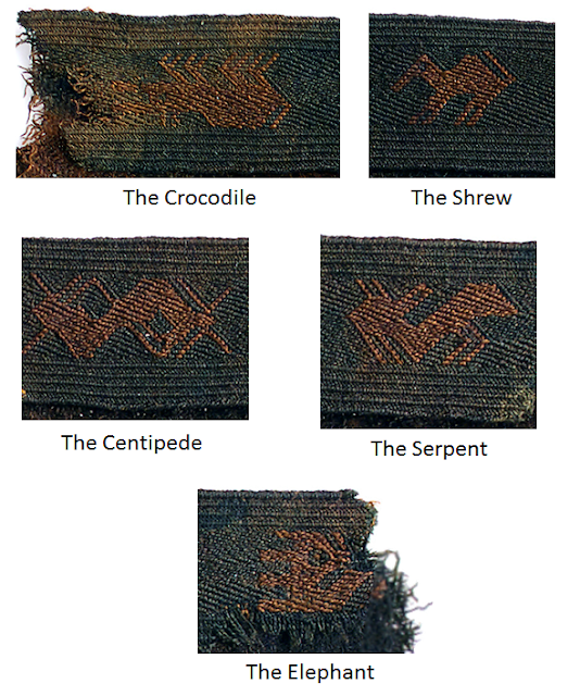 Weaving in Sangre del Sol: Reproduction of the Animal Motif Tablet ...