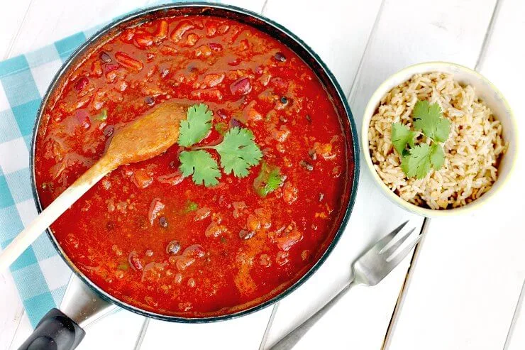 Black Bean Chilli - A Cornish Food Blog | Jam and Clotted Cream