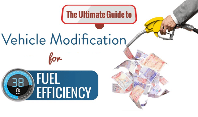 Vehicle Modification for Fuel Efficiency #infographic - Visualistan