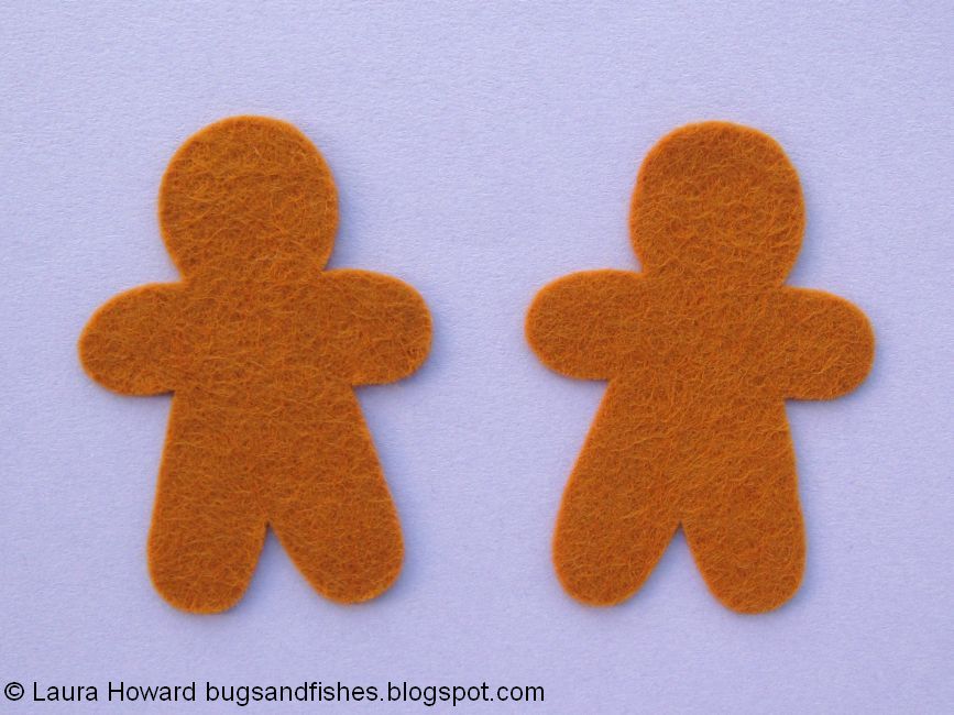 Bugs and Fishes by Lupin: How To: Sew Easy Felt Gingerbread Men ...