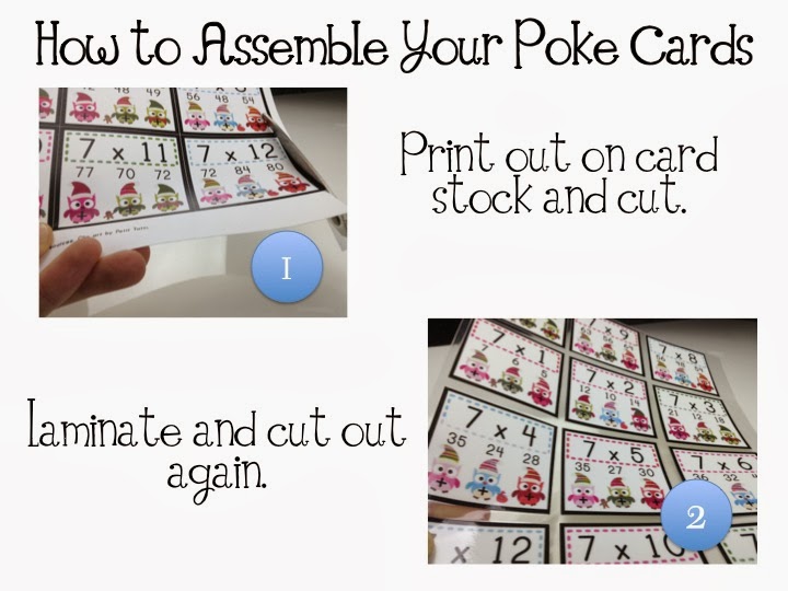 Holiday Christmas Owl Math Facts Bundle - FlapJack