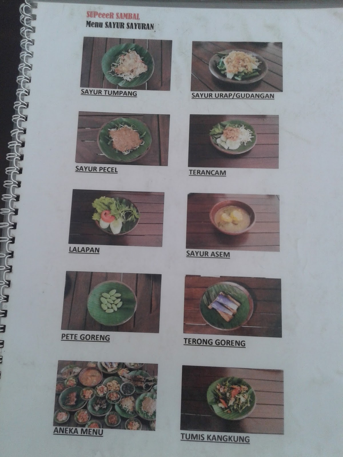 A DISH by Yulie: Warung Super Sambal (SS) Sentul City