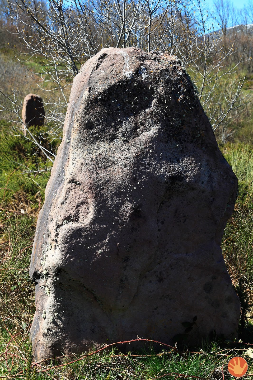 Curiosidades 18. Dos menhires-mojones territoriales