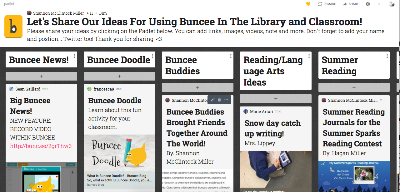 The Library Voice: Over 100 Ideas For Using Buncee In The Library and ...