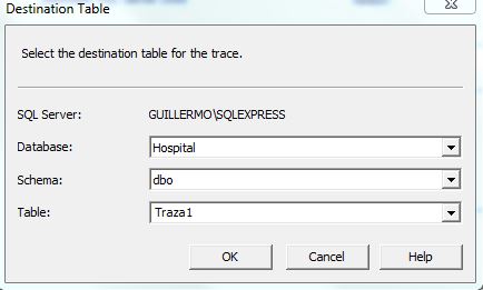 Ingeniería Systems: Trazas en SQL Server