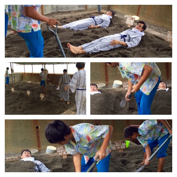 Japan's hot sand baths
