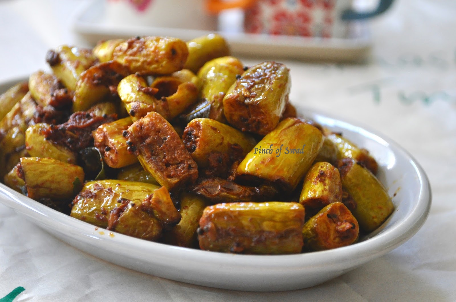 Pinch Of Swad - taste that hits the spot!: Tendli(Tindora) Talasani ...