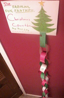 be the storm: Easy Christmas Countdown Craft for Kids ~ Make Your Own ...