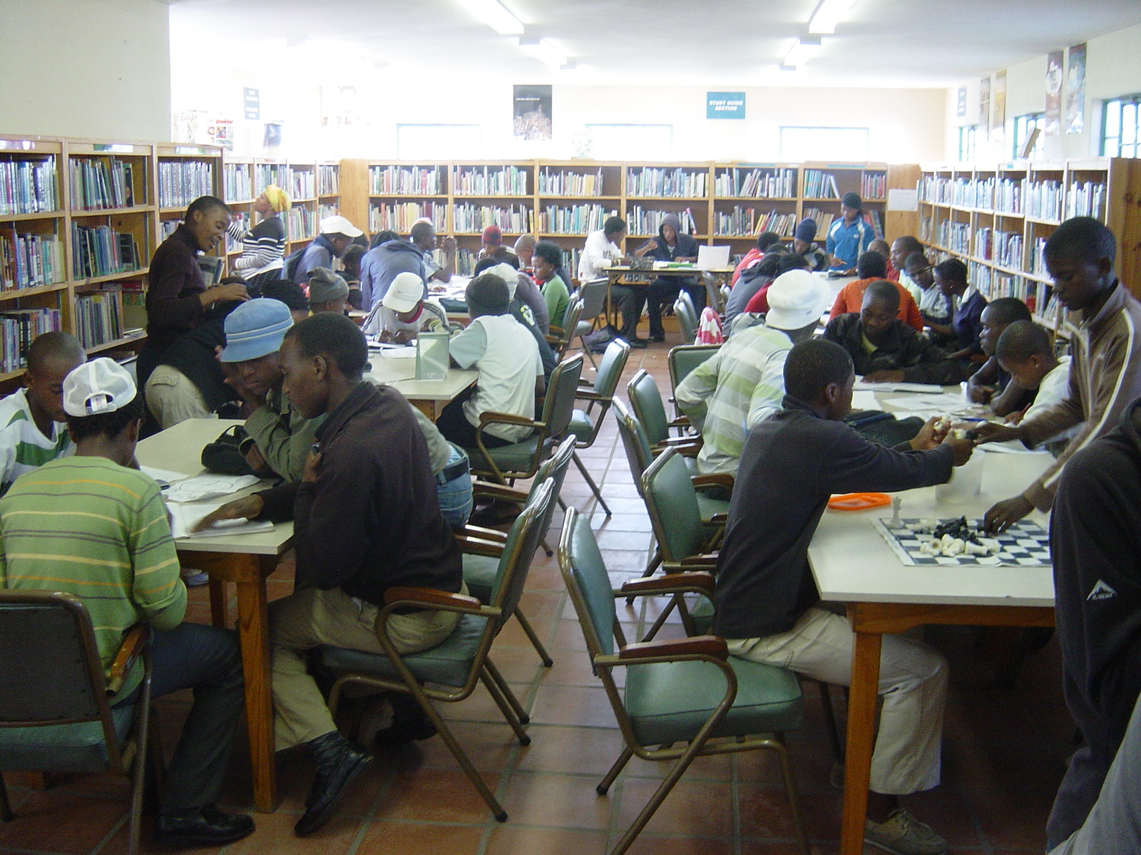 Masiphumelele Library: September 2012