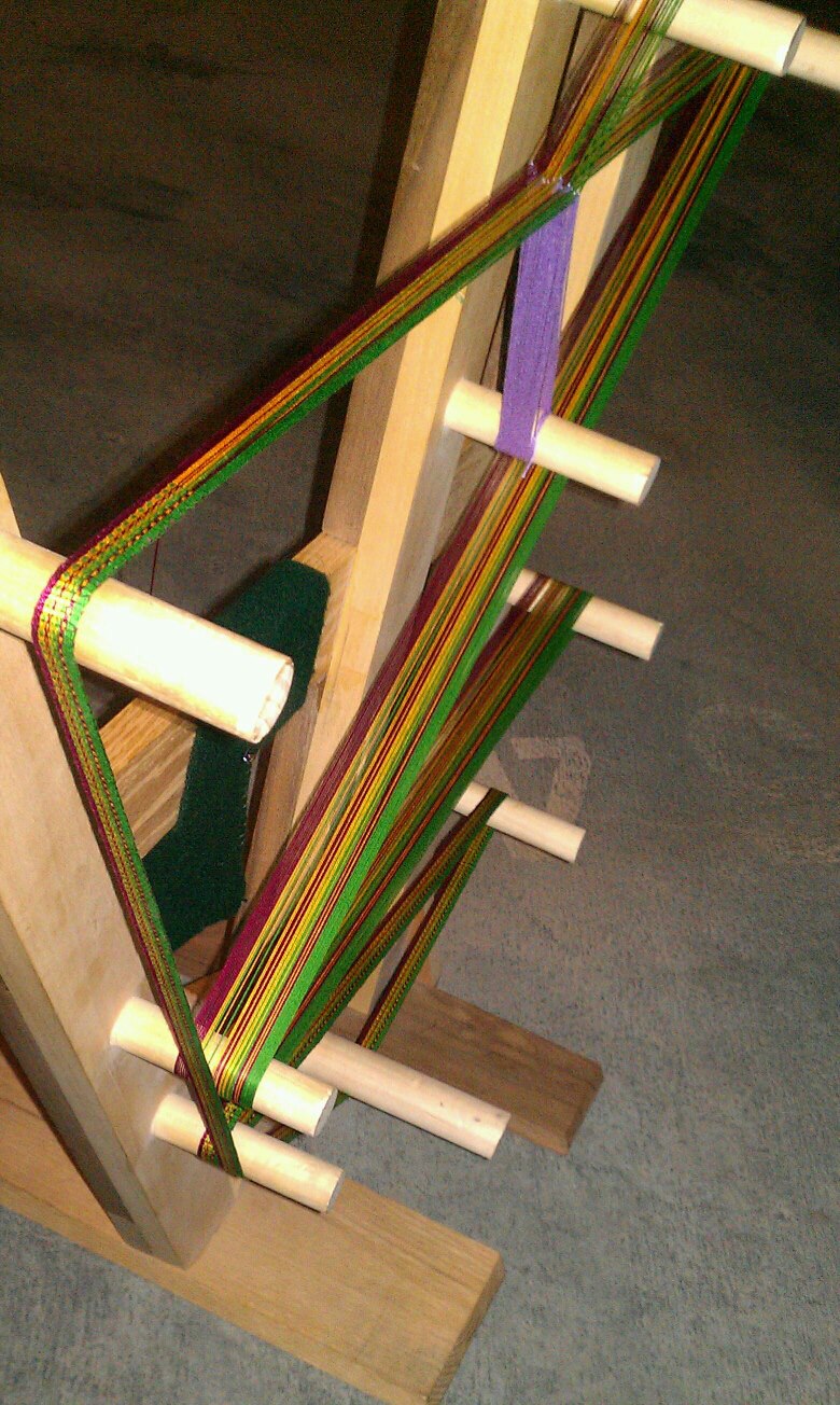 CaySwann Crafts: Inkle, inkle, tabby-weave inkle!