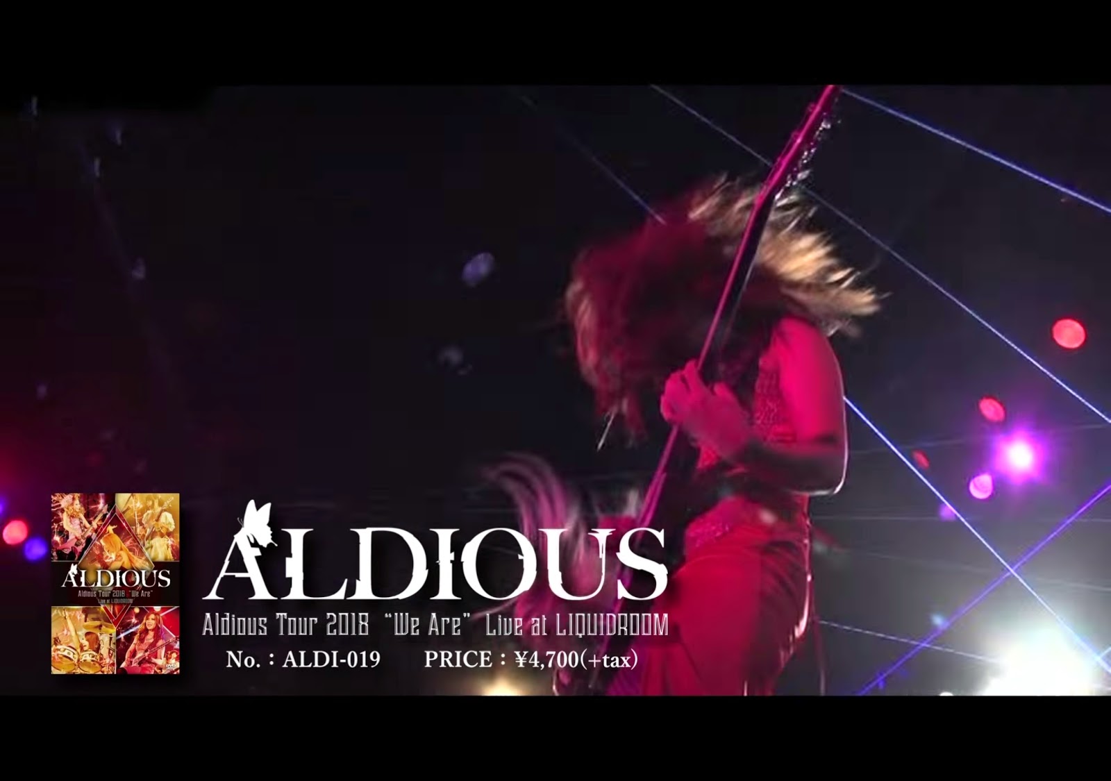 Yoshi, Toki: Aldious Tour 2018 ”We Are” Live at LIQUIDROOM