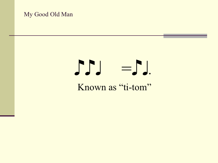 My Good Old Man - Music a la Abbott - Amy Abbott - Kodály Inspired Blog ...