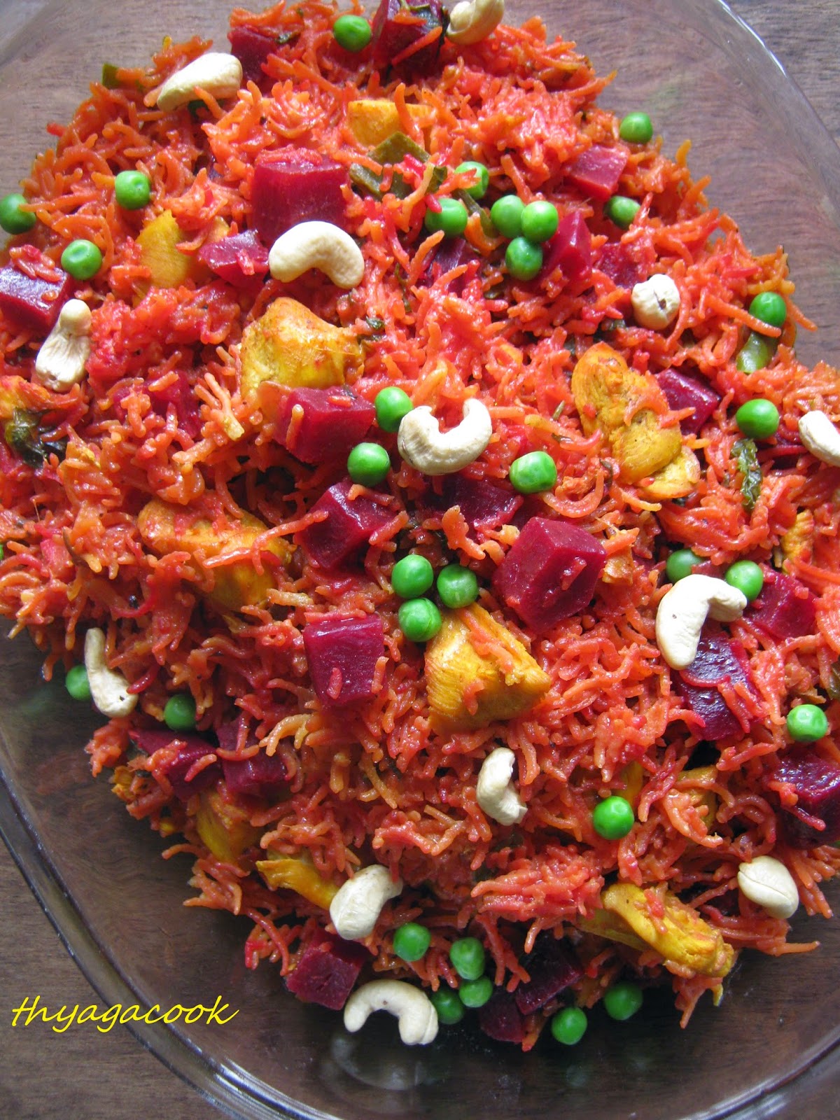 KARI LEAFS ... Malaysian flavour's: BEETROOT BIRYANI