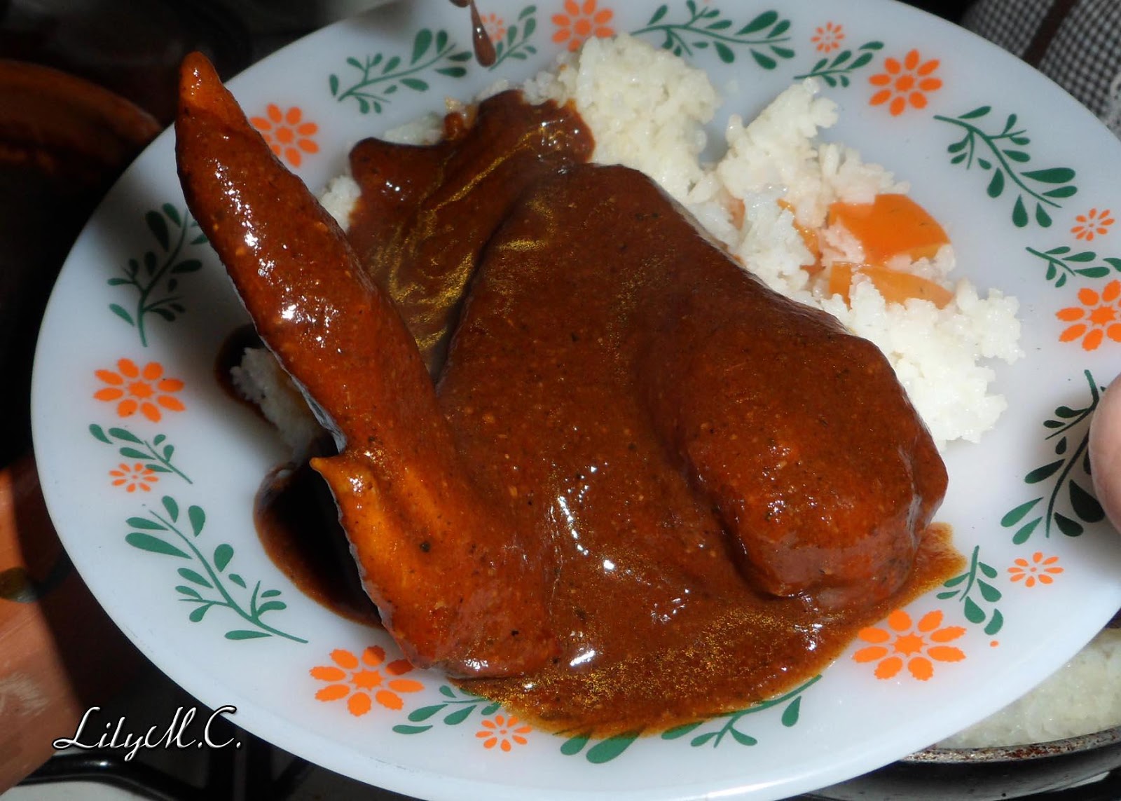 Jaime Ramos Méndez: Pollo en mole al estilo Michoacán - Fotografía de ...