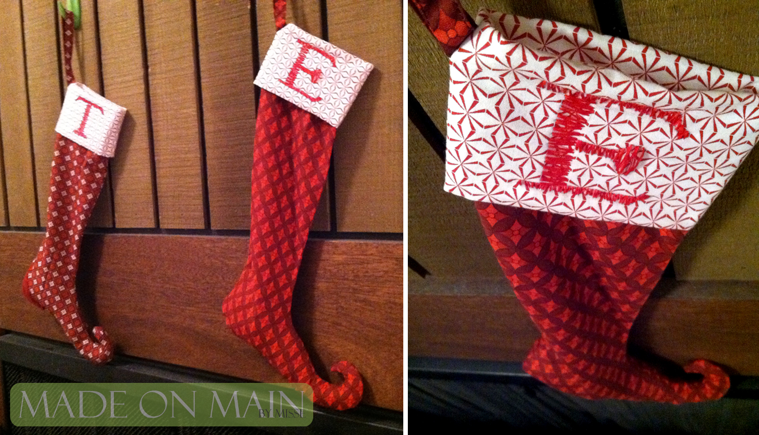 Made on Main: Sew Awesome | Elf-ish Stocking Part 2