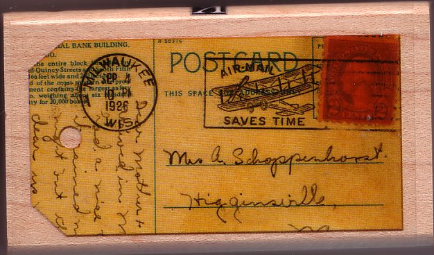 Jacqueline's Craft Nest: Tag Tuesday - Postcards