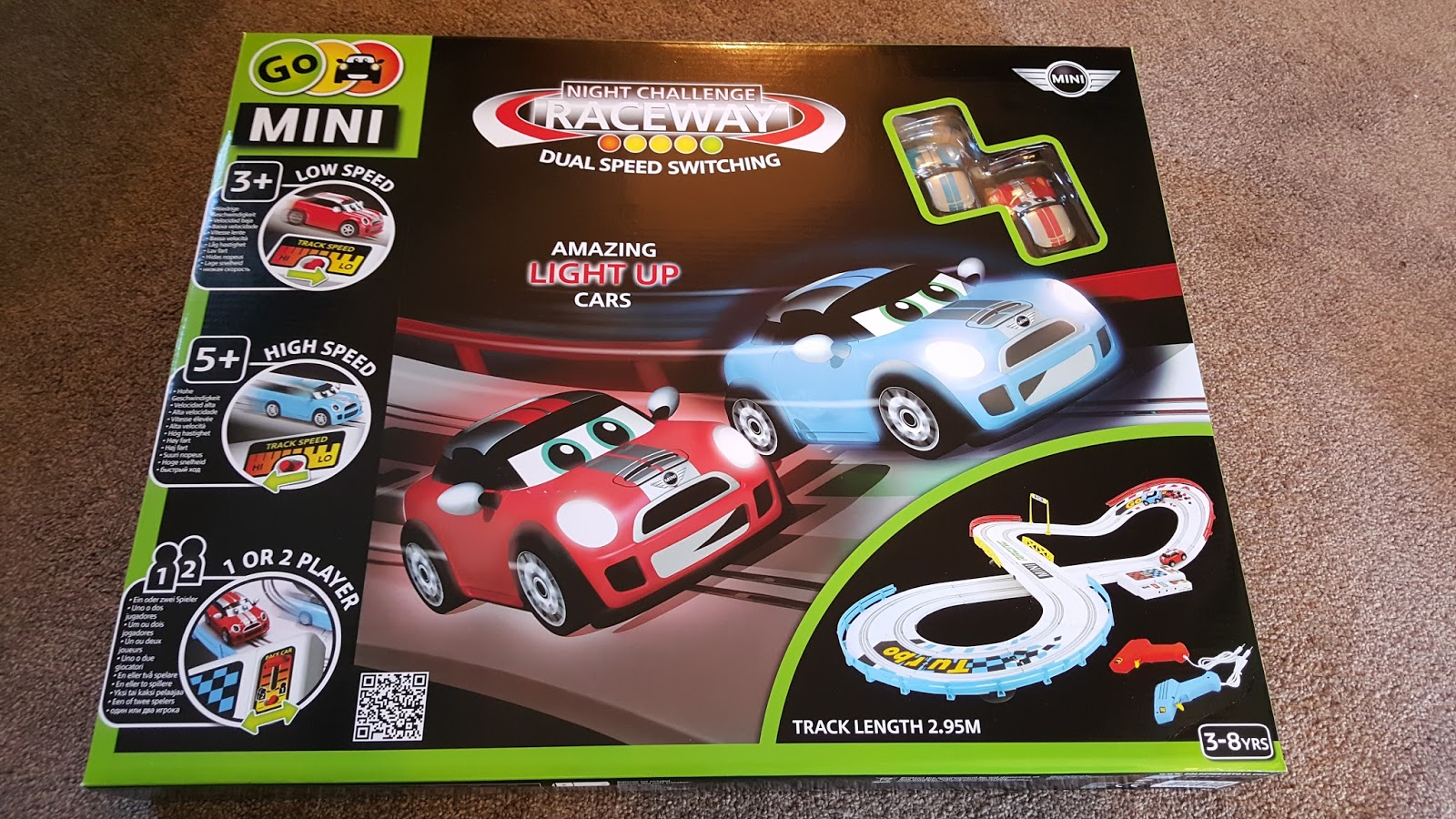 Go Mini Night Challenge Raceway Set | Product Review ... The Yorkshire ...
