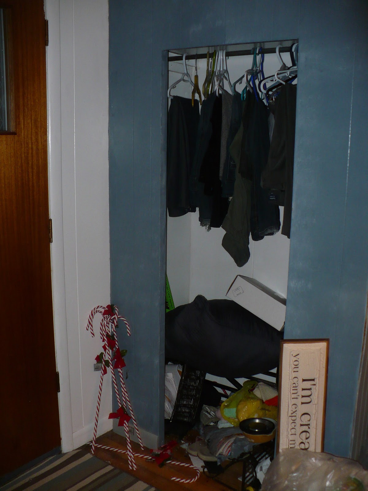 Cheap Chic: Hiding an Ugly Closet