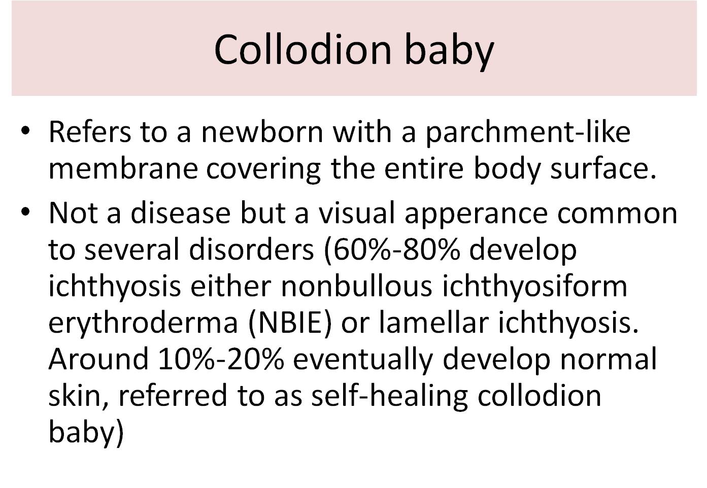 Teledermatology for PG entrance: Collodion baby