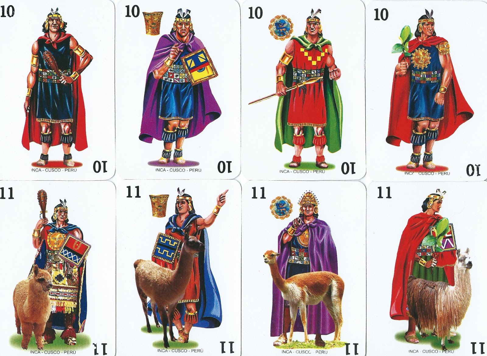 Palos de barajas de cartas de Javier Neila: Palos de la Baraja de los ...