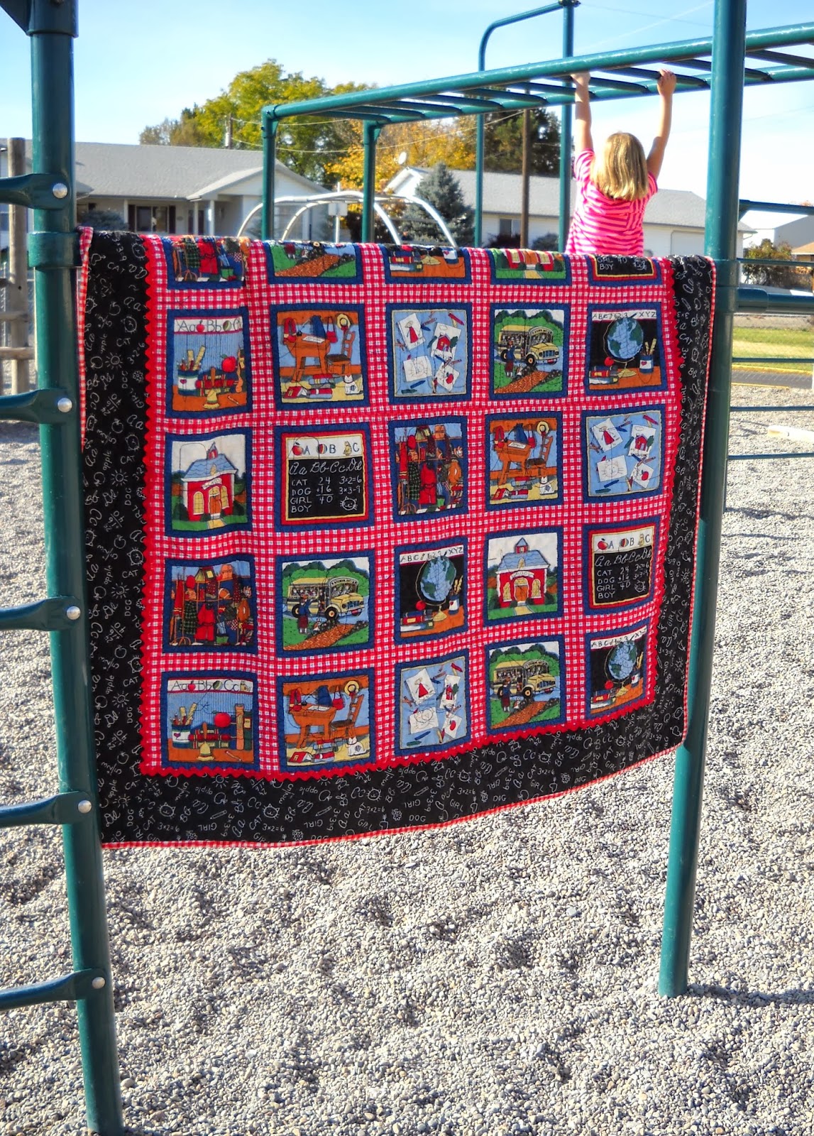Val's Quilting Studio: My ABC School Quilt