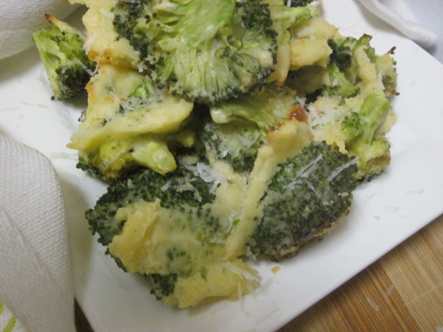 Hungry Couple: Healthy Batter "Fried" Broccoli