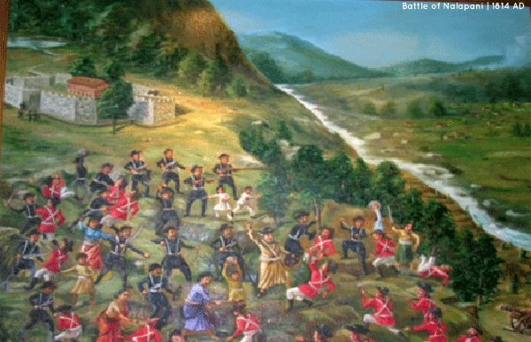 Leading to the Sugauli Treaty