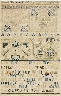 Loara Standish Sampler: The picture that came with the kit