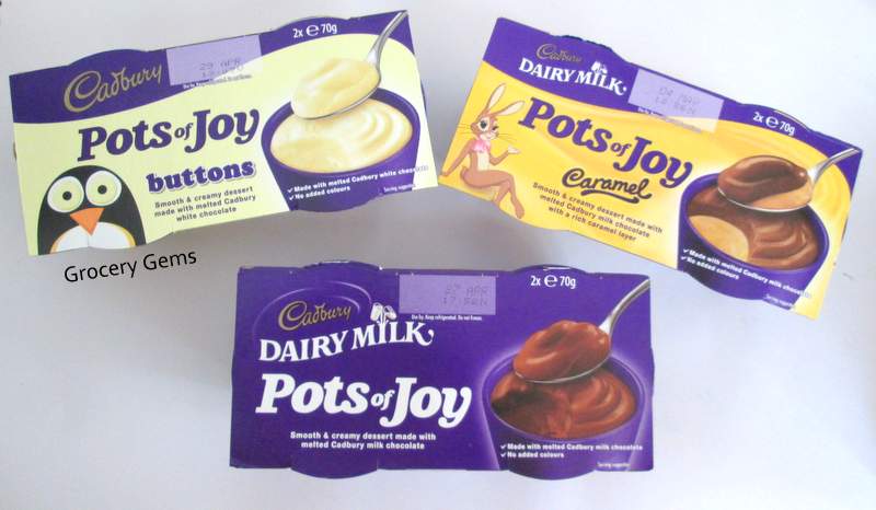 Grocery Gems: New Cadbury Pots of Joy - Dairy Milk Review